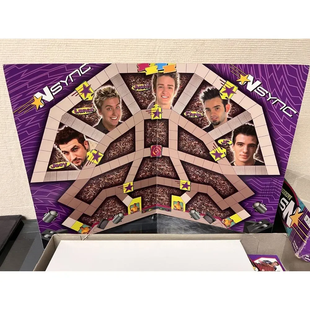 Patch Products | Games | Vintage 200 Nsync Backstage Pass Board Game By ...